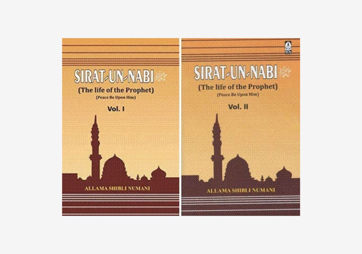 SEERAT UN NABI - Complete set with 2 Vol