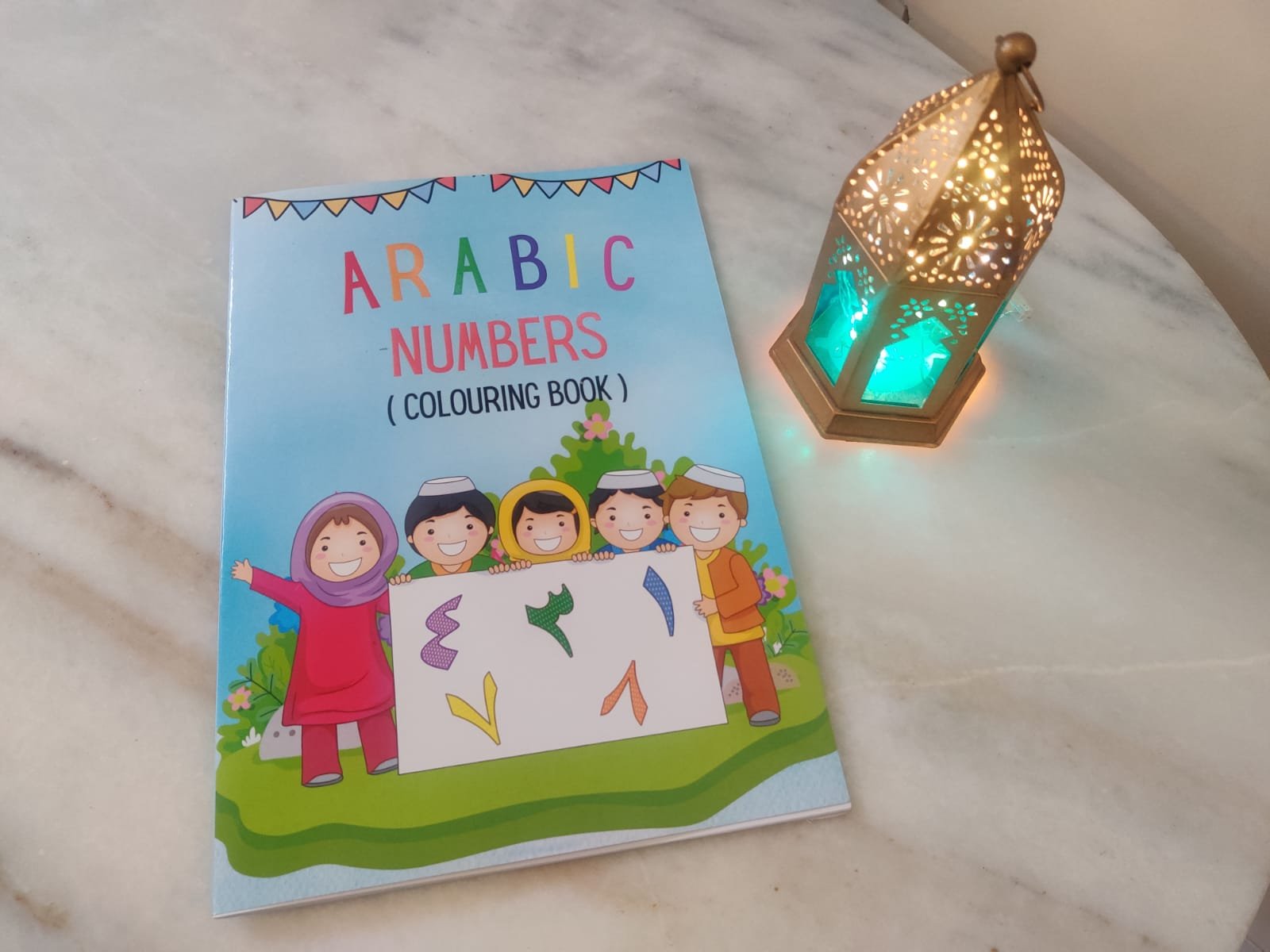 ARABIC Number (Colouring Book)